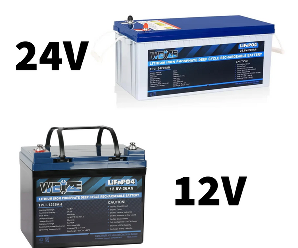 12V vs. 24V Battery Systems: How They Differ and Which to Choose ...